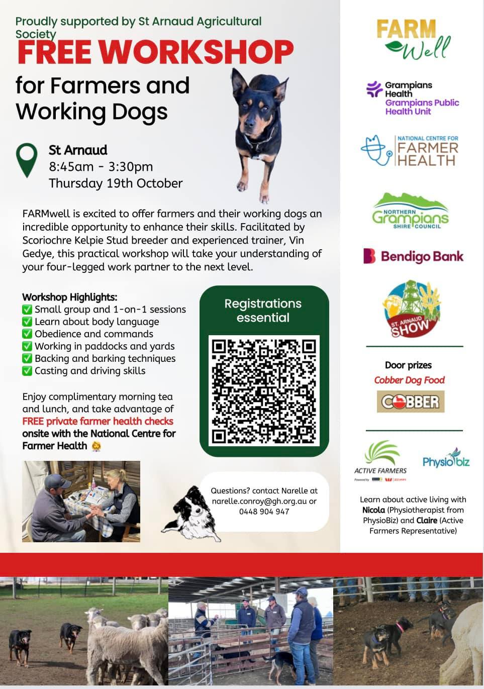 FARMwell Working Dogs Workshop | National Centre for Farmer Health